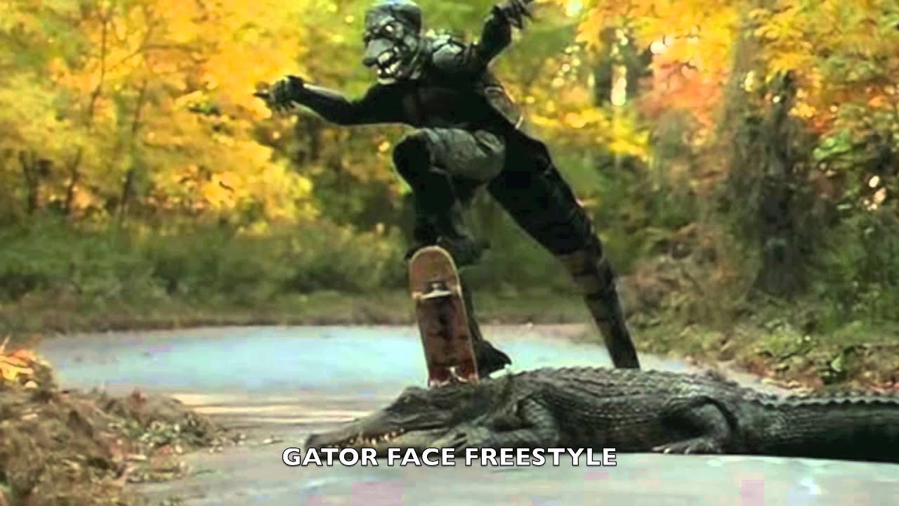 GATOR FACE FREESTYLE - YouTube