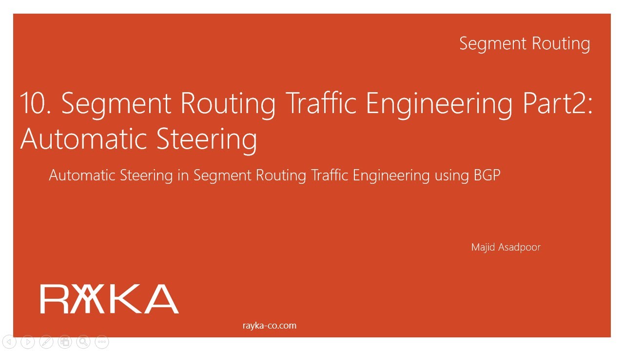10. segment routing traffic engineering Part2_ SRTE Automatic Traffic ...