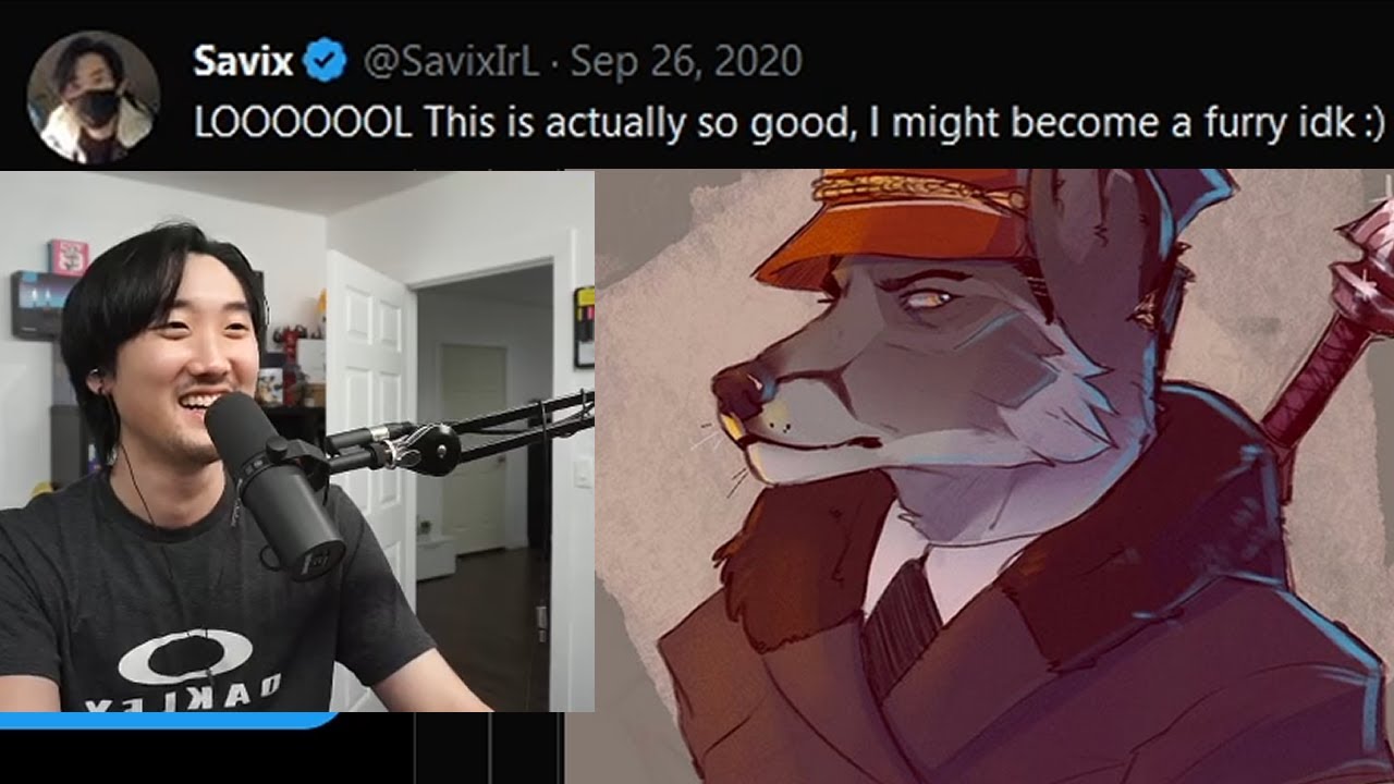 Savix Tries A Fursona Test - YouTube