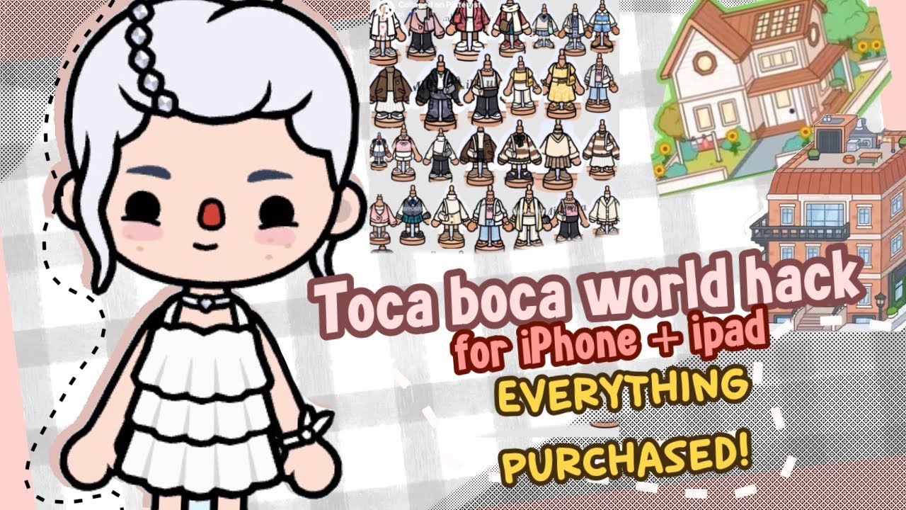 For ios | everything purchased! Toca boca world new update - YouTube