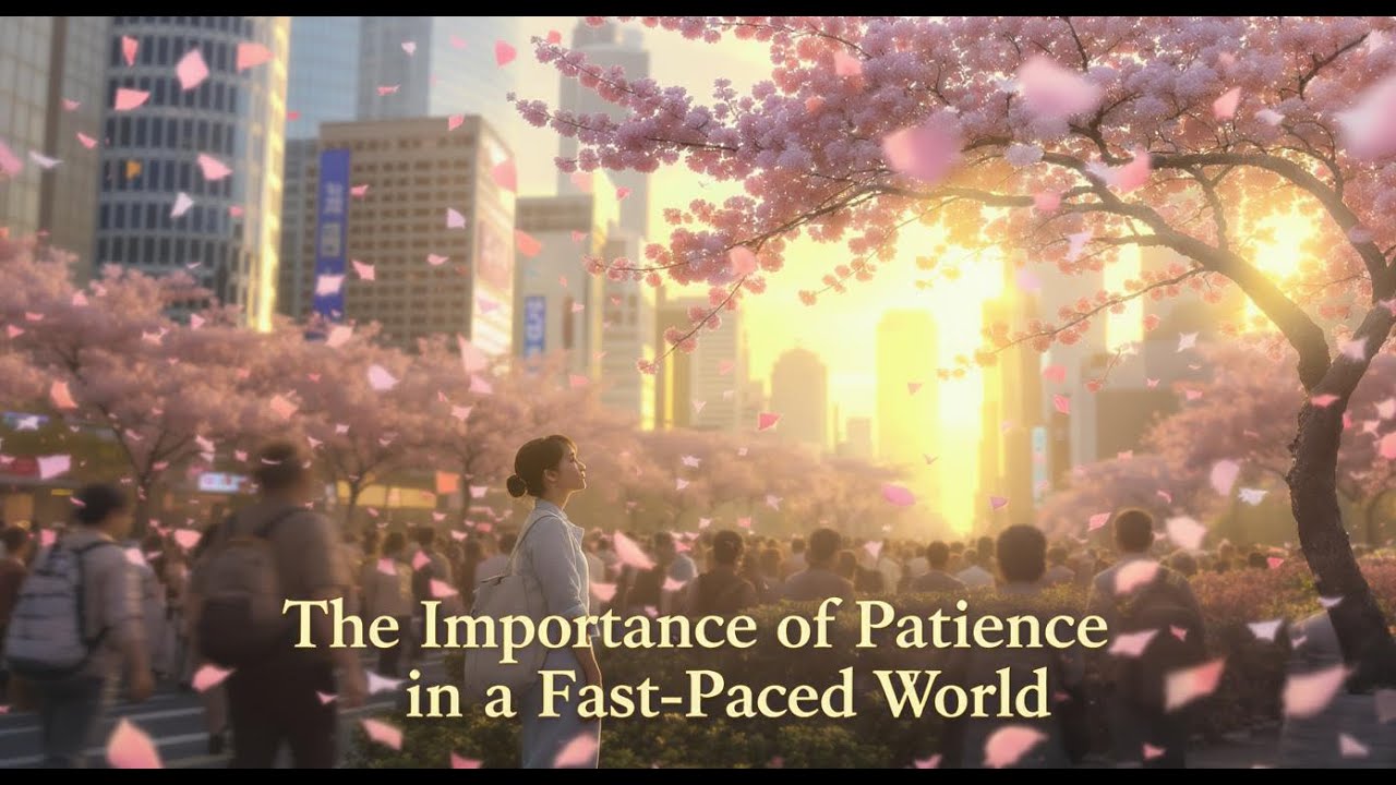 The Importance of Patience in a Fast-Paced World - YouTube