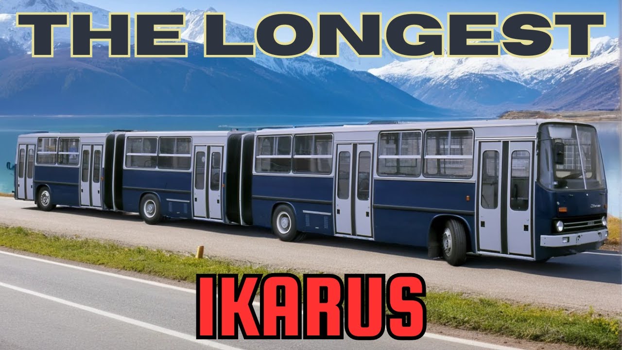 The Ikarus 293 Story: The Record-Breaking Double-Bendy Bus! [Hungarian ...