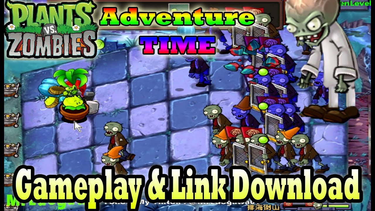 PvZ Mod Adventure Time PC - Hidden Level - Gameplay & Link Download ...