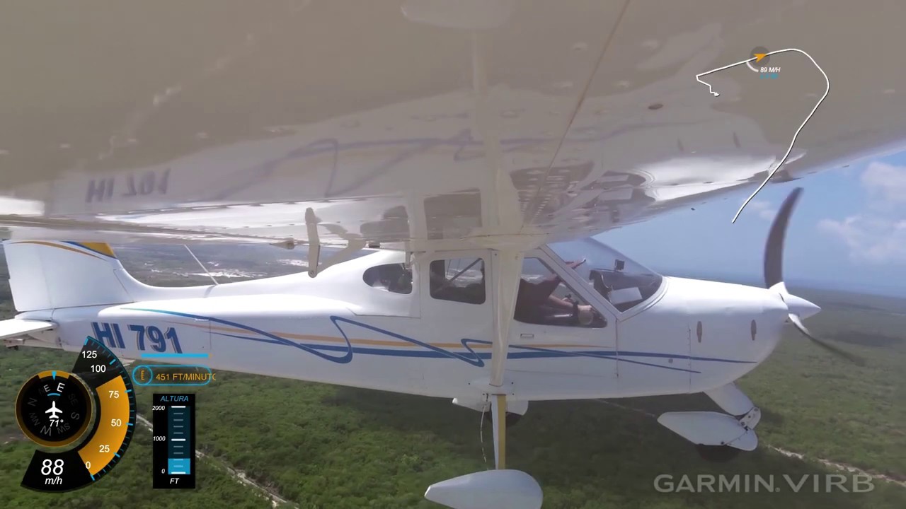 Take-Off procedure Single Engine Plane - YouTube