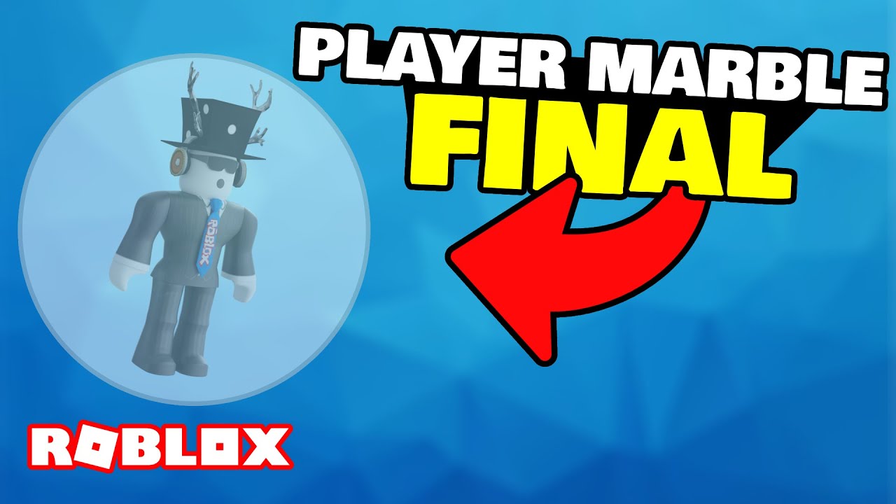 How to make a PLAYER MARBLE in ROBLOX STUDIO! - YouTube