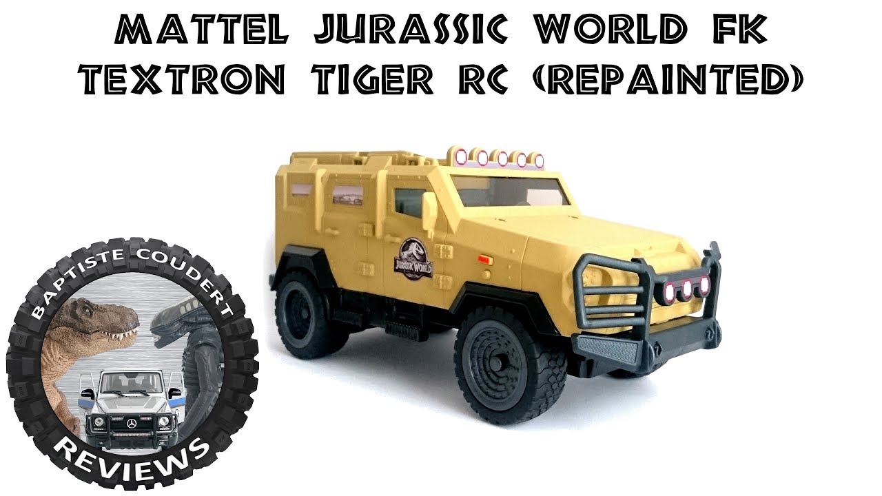 Video Review: 2018 Mattel Jurassic World Fallen Kingdom Textron Tiger ...
