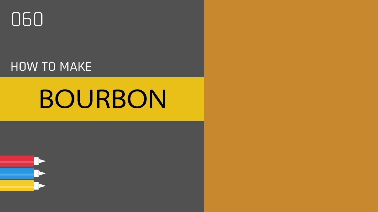 ANYSHADE 060. How to make BOURBON color for painting or interior. Color ...