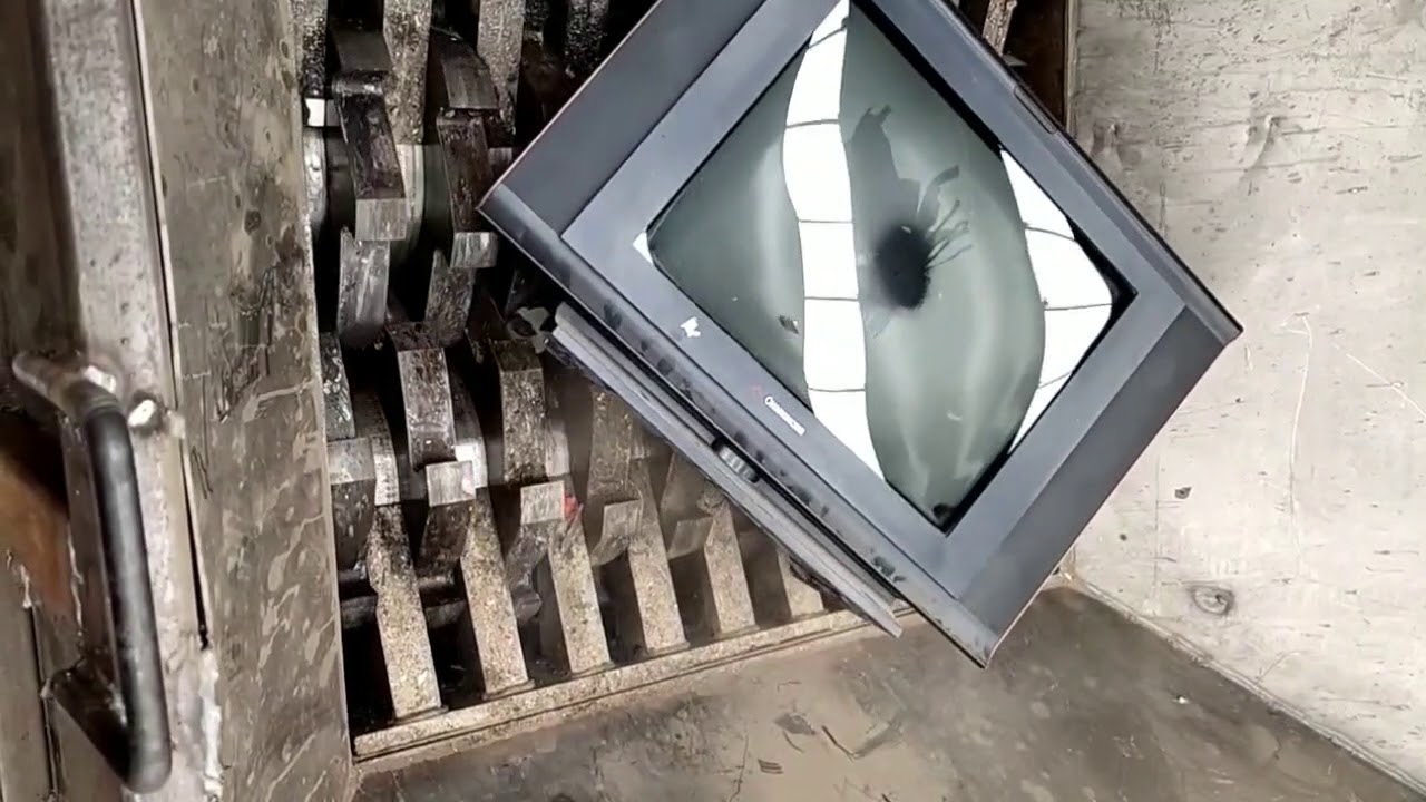 The most powerful crusher VS TV - YouTube
