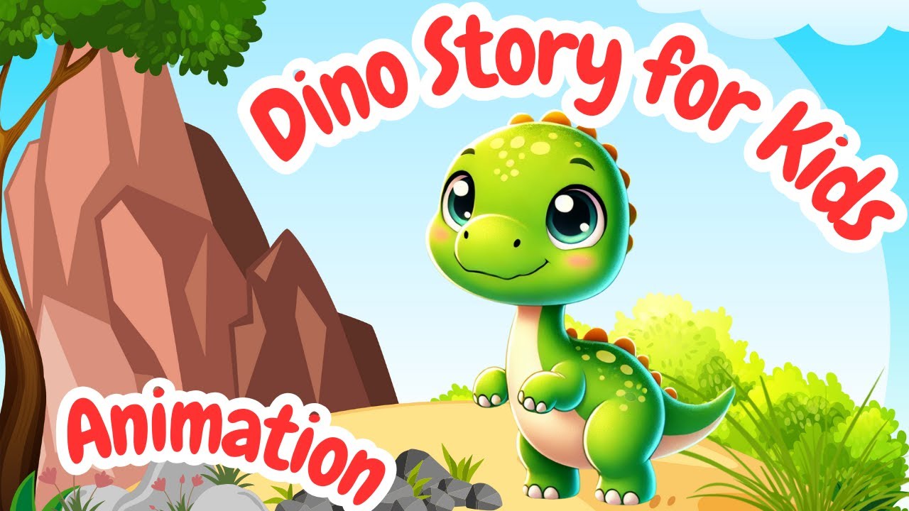 🦕📖 Dino Story for Kids with Animation | Fun & Educational Dinosaur ...