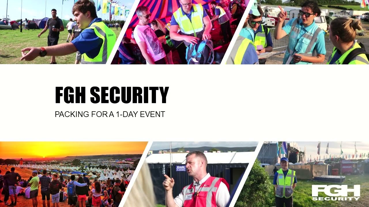 Packing & Preparation for a 1-day event deployment at FGH Security ...