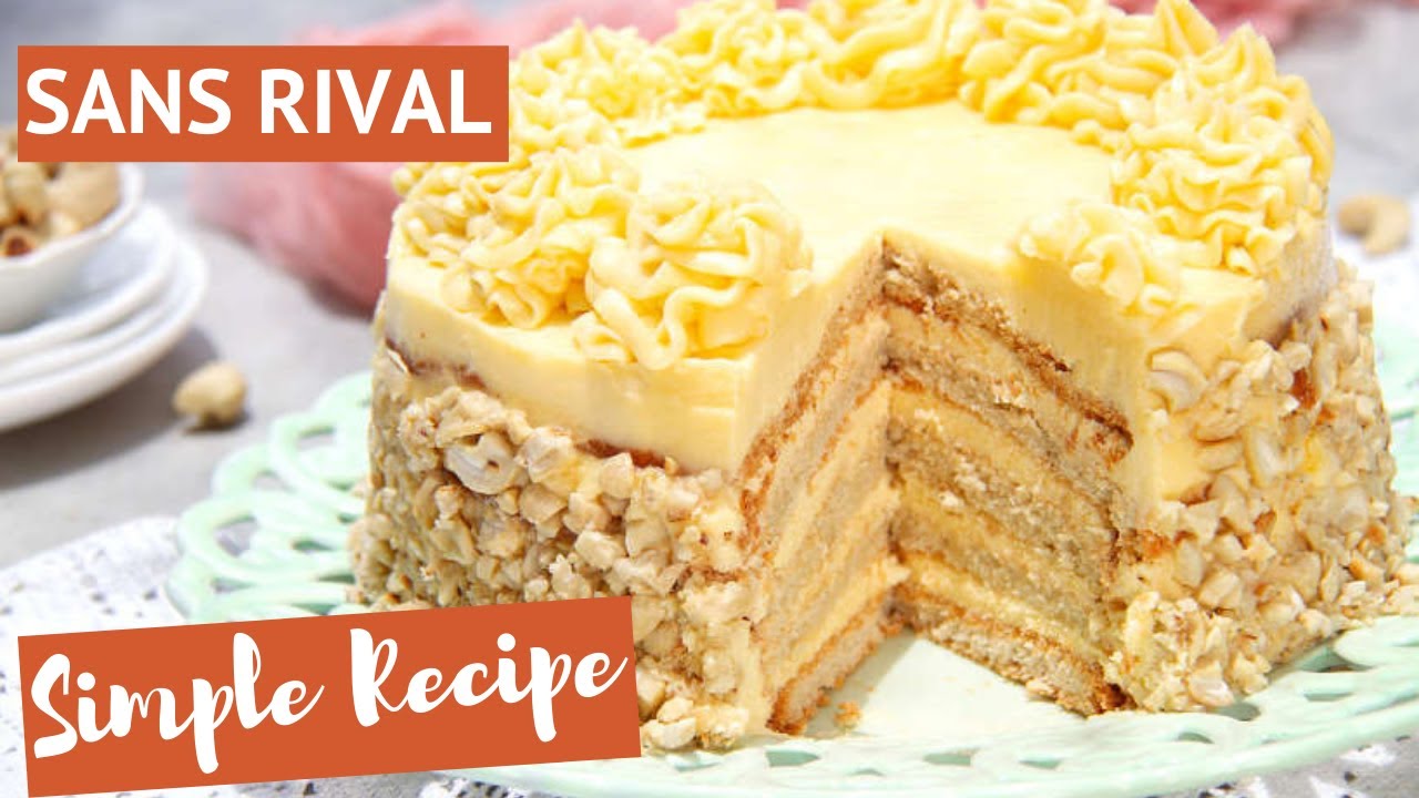 Sans Rival Recipe: How To Make The Best Filipino Cake - YouTube