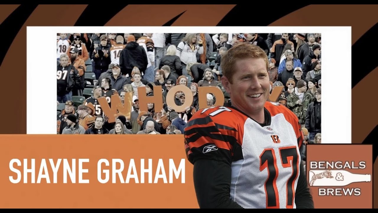 Shayne Graham shares Tears and Bourbon with Bengals and Brews - YouTube