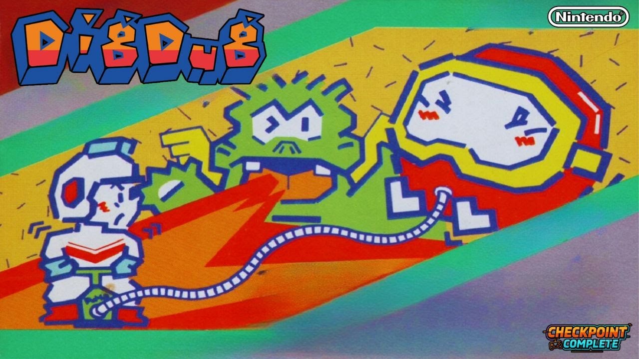 Dig Dug (1985) NES – Longplay [No Commentary] - YouTube