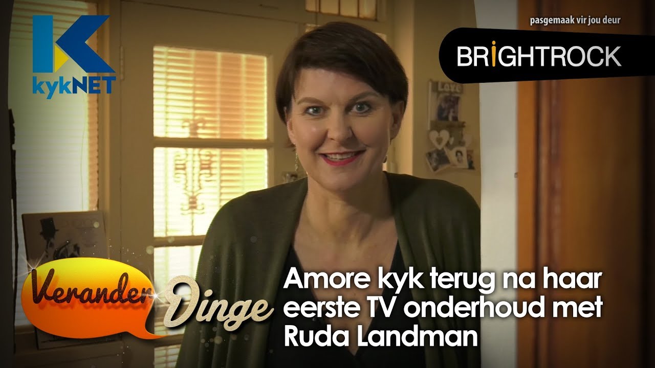 Amore kyk terug na haar eerste TV-onderhoud met Ruda Landman - YouTube