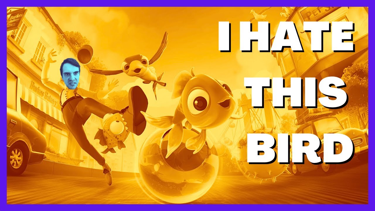 RABID seagull vs. HEROIC puffer fish | I Am Fish part 4 - YouTube