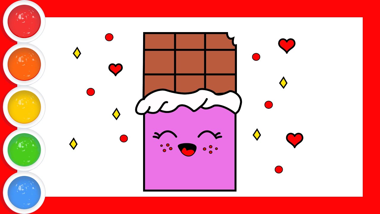 Chocolate Drawing, Painting & Coloring for Kids, Toddlers | Come & Draw ...