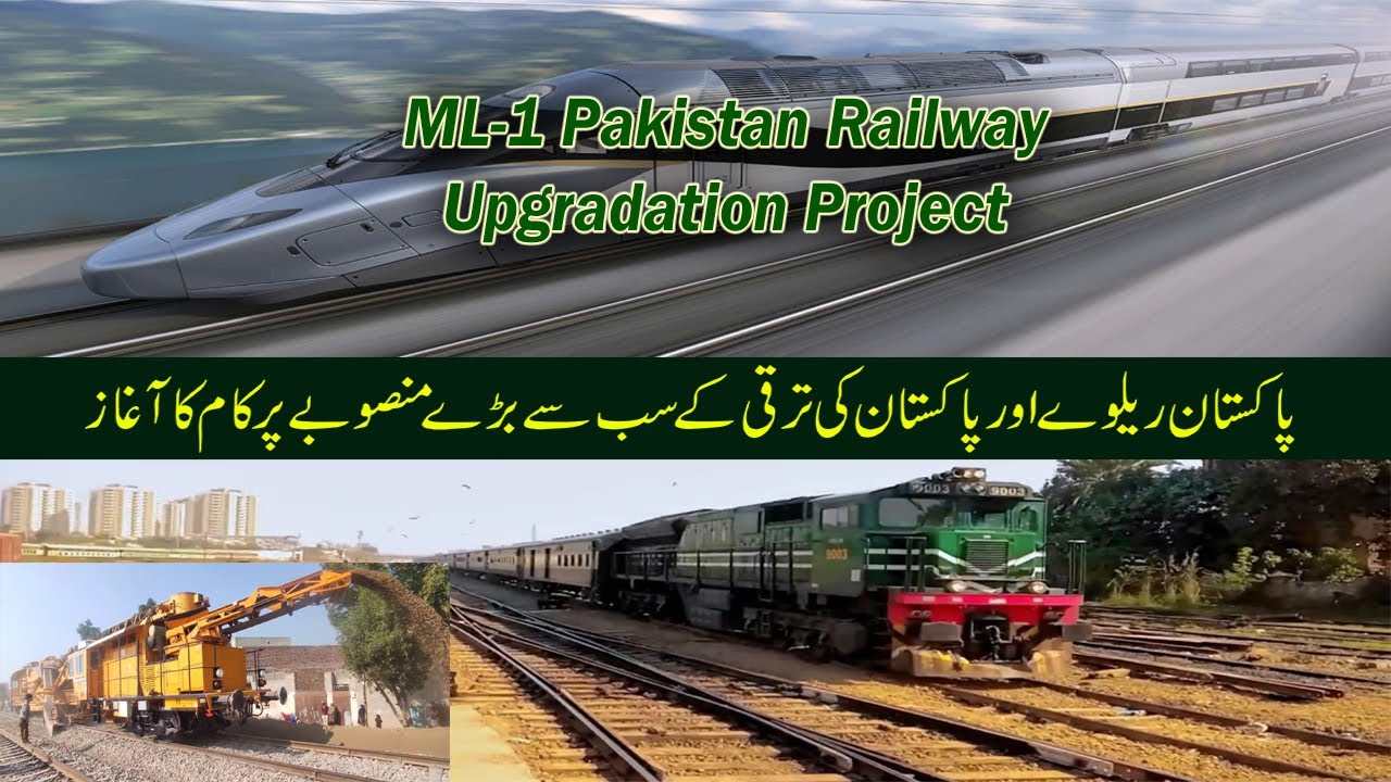 Pakistan's Mega Development Project Of CPEC ML-1 Constructions - YouTube