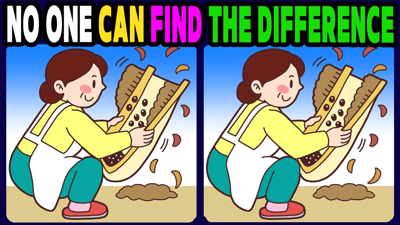 【Spot the difference】No One Can Find The Difference! Fun brain puzzle ...