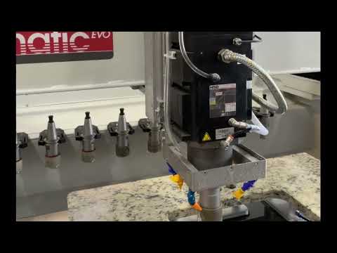 SYSMATIC EVO AUTO– CNC sink cut out machine with automatic tool change ...