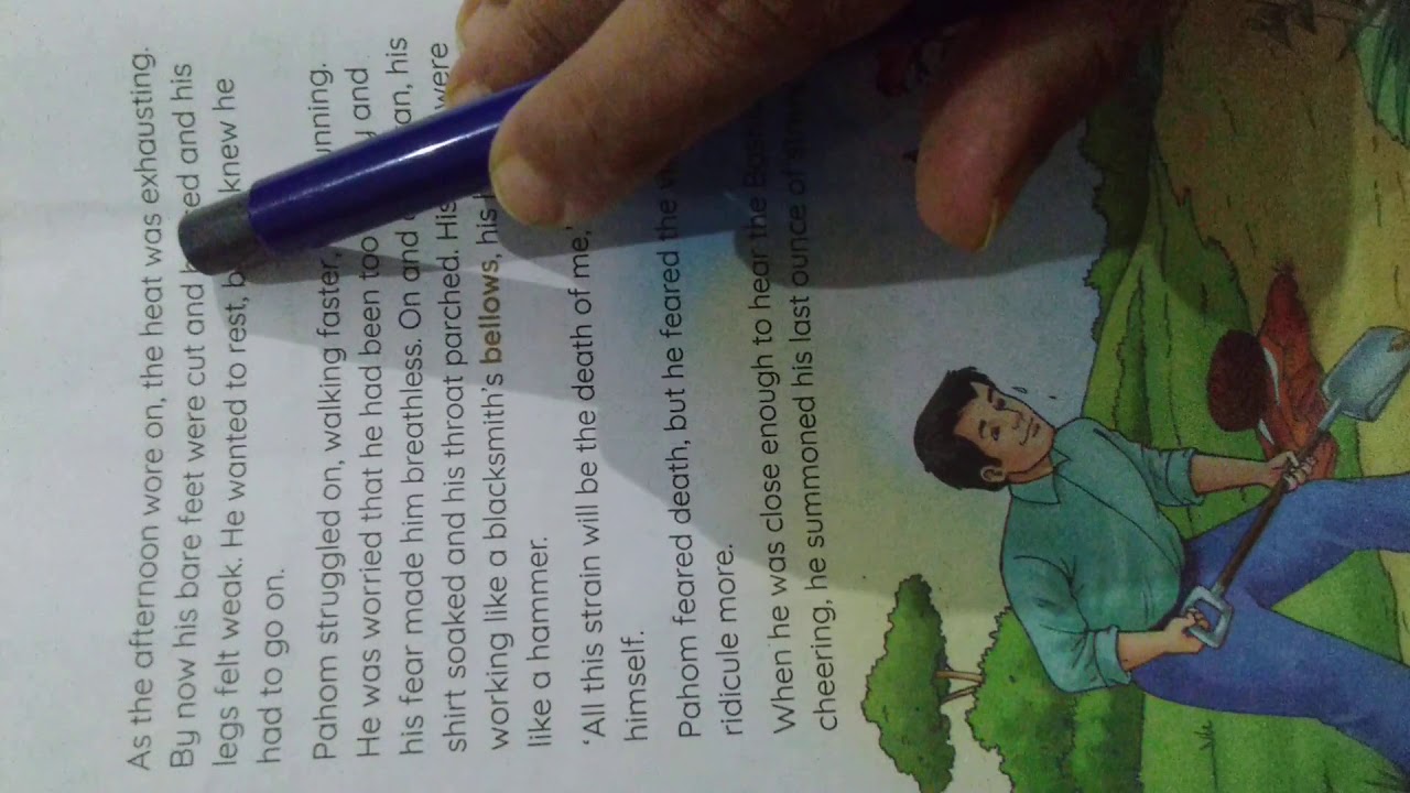 Class 7 Chapter 2 How Much Land Does a Man Need? Explanation Part 2 ...