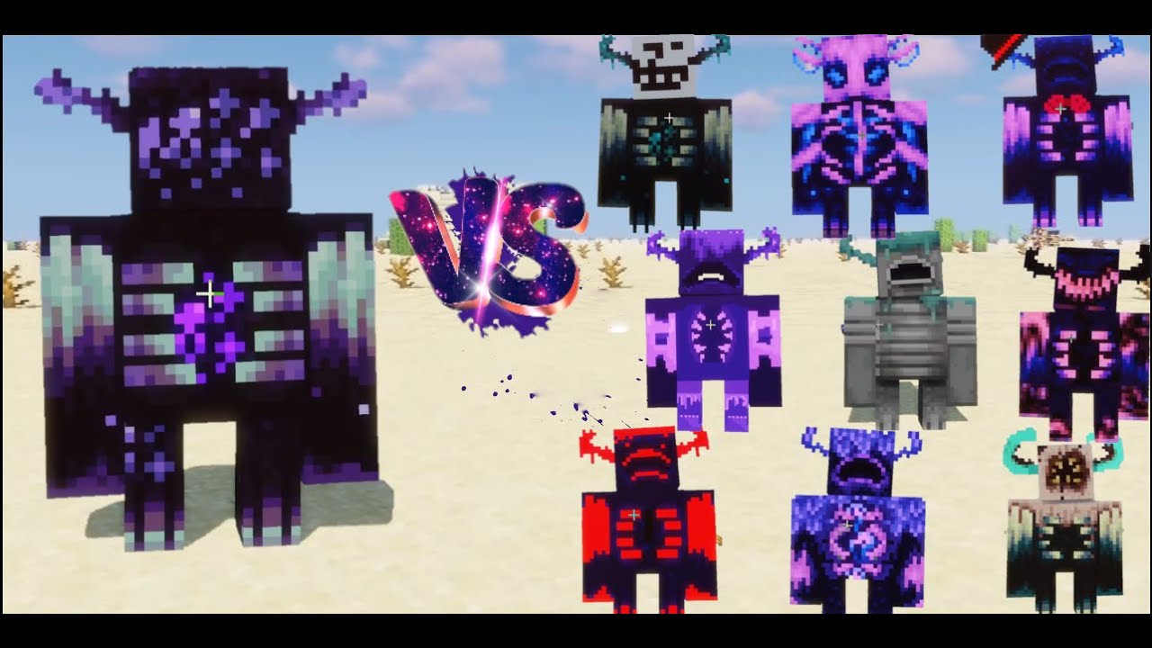 Nightmare Warden VS ALL Warden | Mob Battle Minecraft Java Edition ...