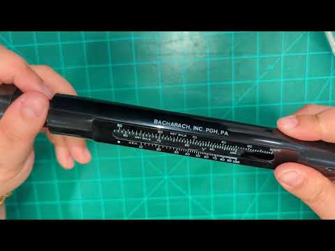 How to Use a Sling Psychrometer to Determine Relative Humidity - YouTube
