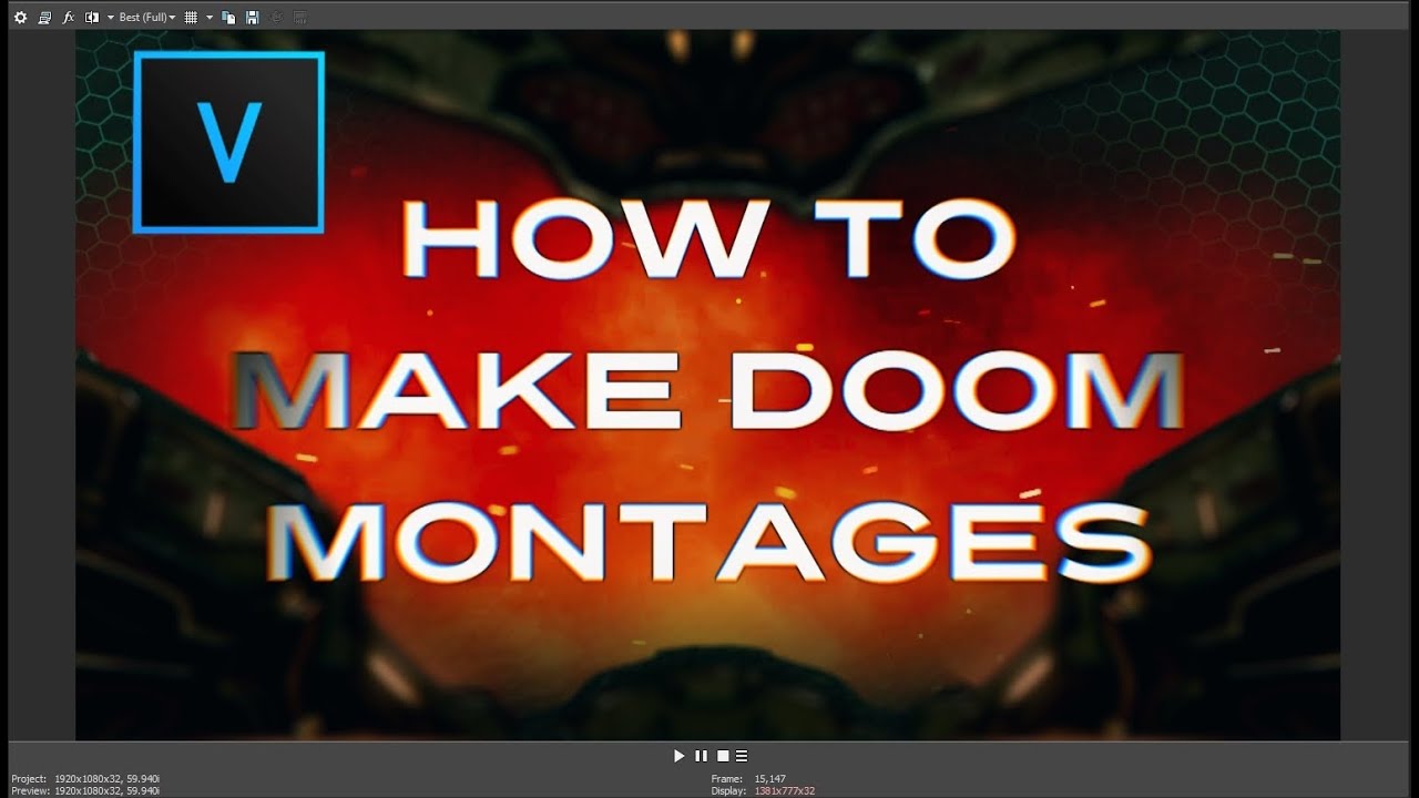How I Made My DOOM Eternal Montage - YouTube
