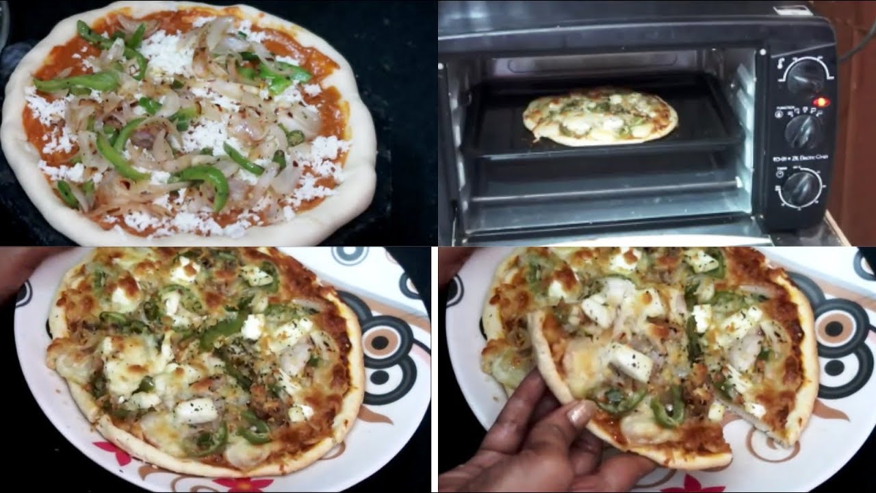 How To Make Pizza at Home||Step By Step/Full Recipe||with Dough ...
