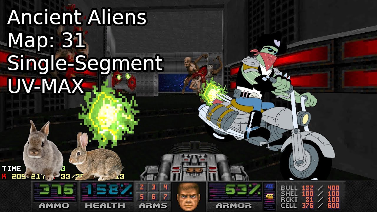 Ancient Aliens Map 31 "Grey Dwarf" UV MAX [DOOM II] - YouTube