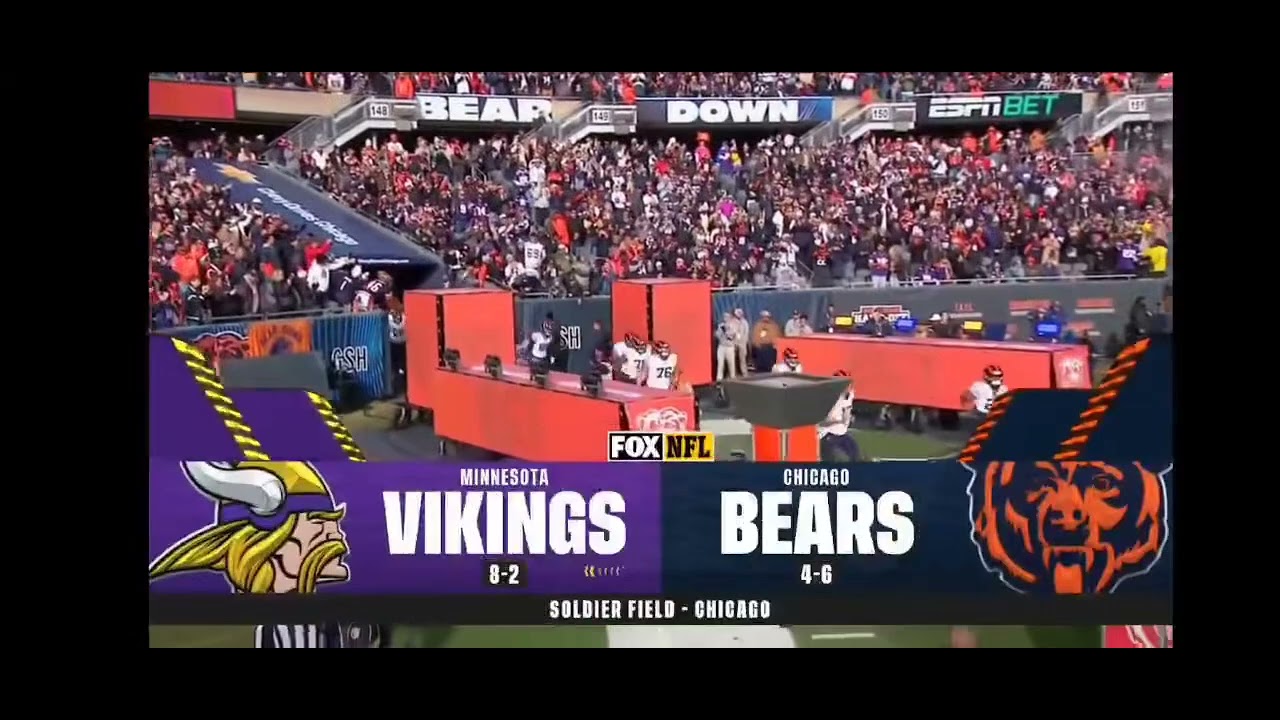 NFL Football on FOX Sports intro Minnesota at Chicago - YouTube