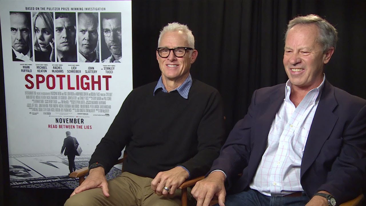John Slattery - Spotlight Interview HD - YouTube