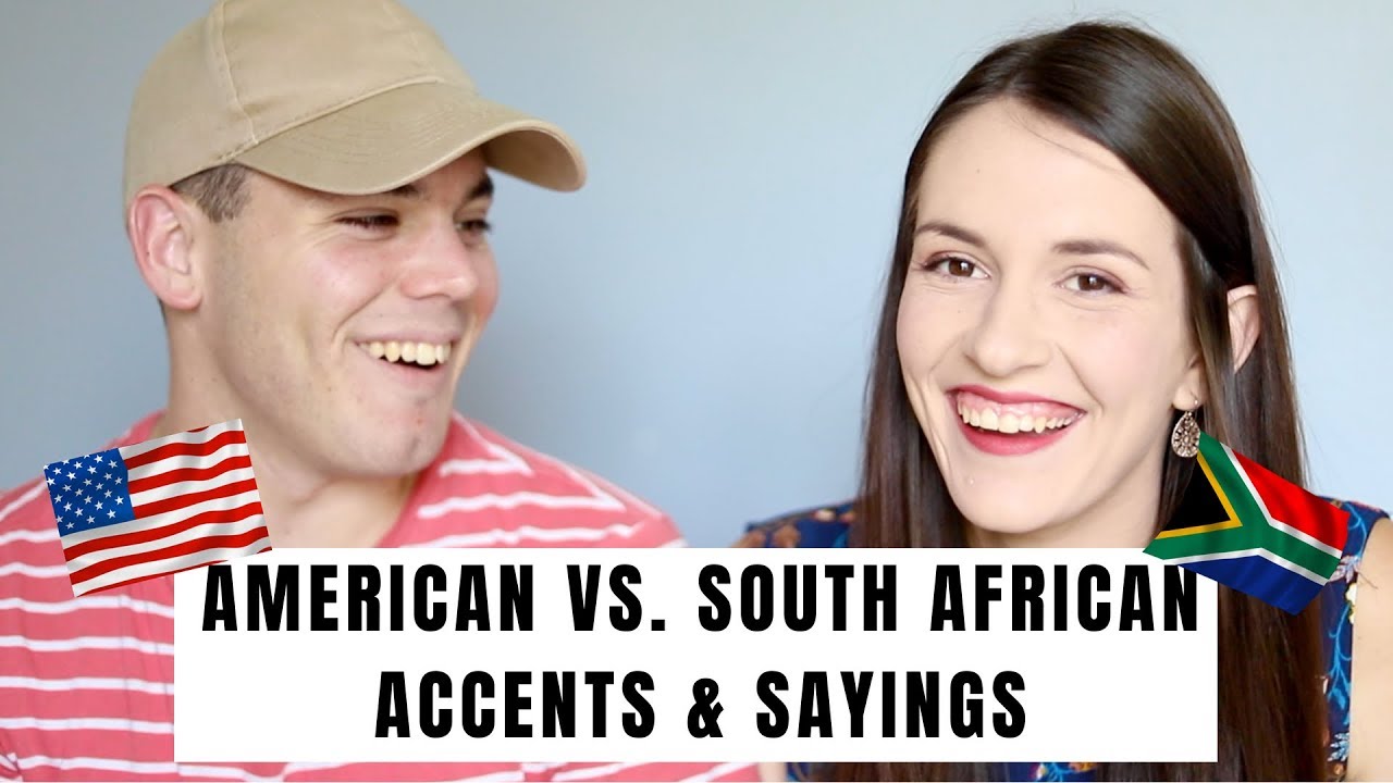 AMERICAN VS. SOUTH AFRICAN ACCENTS & SAYINGS | PRESTON & MONIQUE - YouTube
