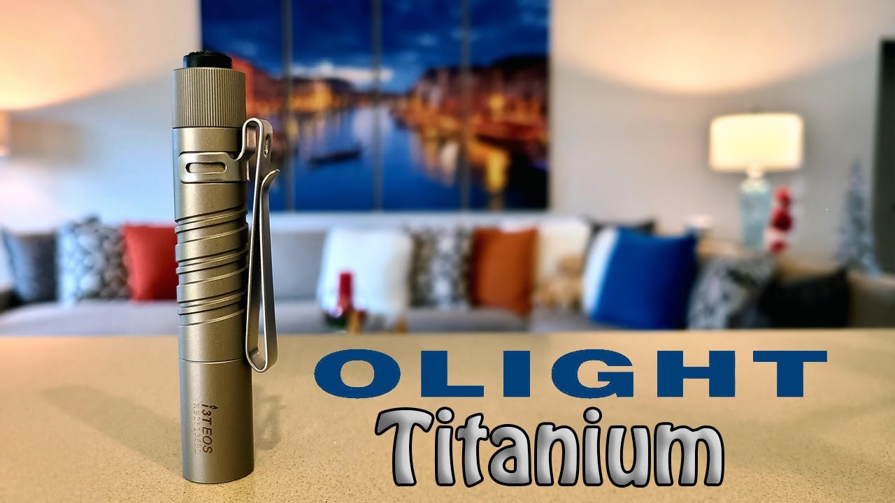 Olight i3T Titanium - YouTube