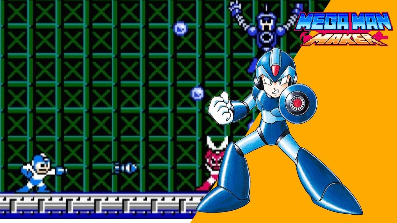 megaman maker: mega man X boss rush - YouTube
