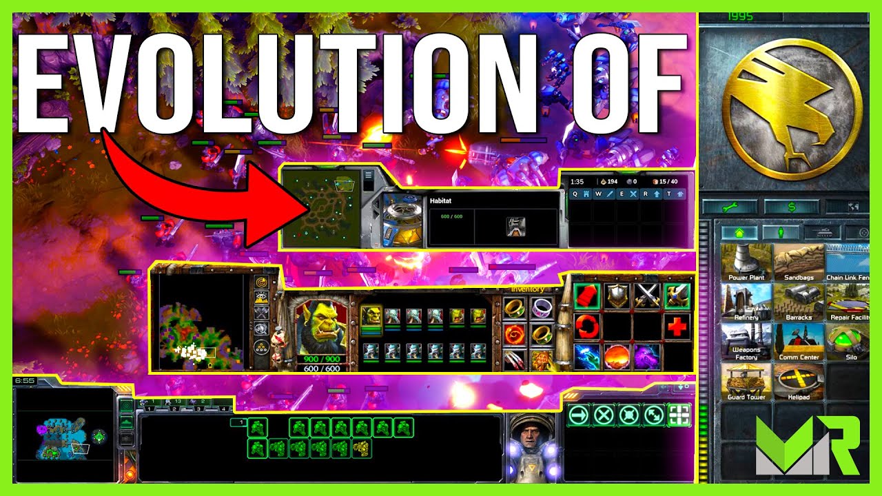 Comparing STORMGATE UI to 5 GREAT RTS Games - YouTube