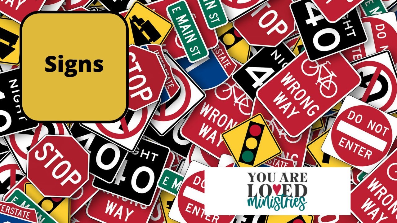 Signs - How to read the signs God has sent. - YouTube