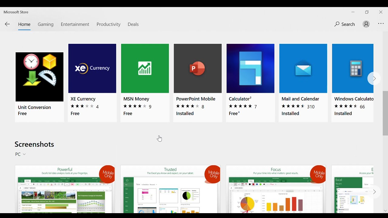 how to install office 365 mobile apps for free in Microsoft Store - YouTube