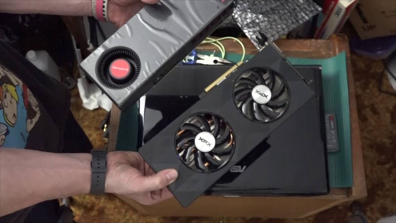 RX 480 Size Compared to R9 390 - YouTube