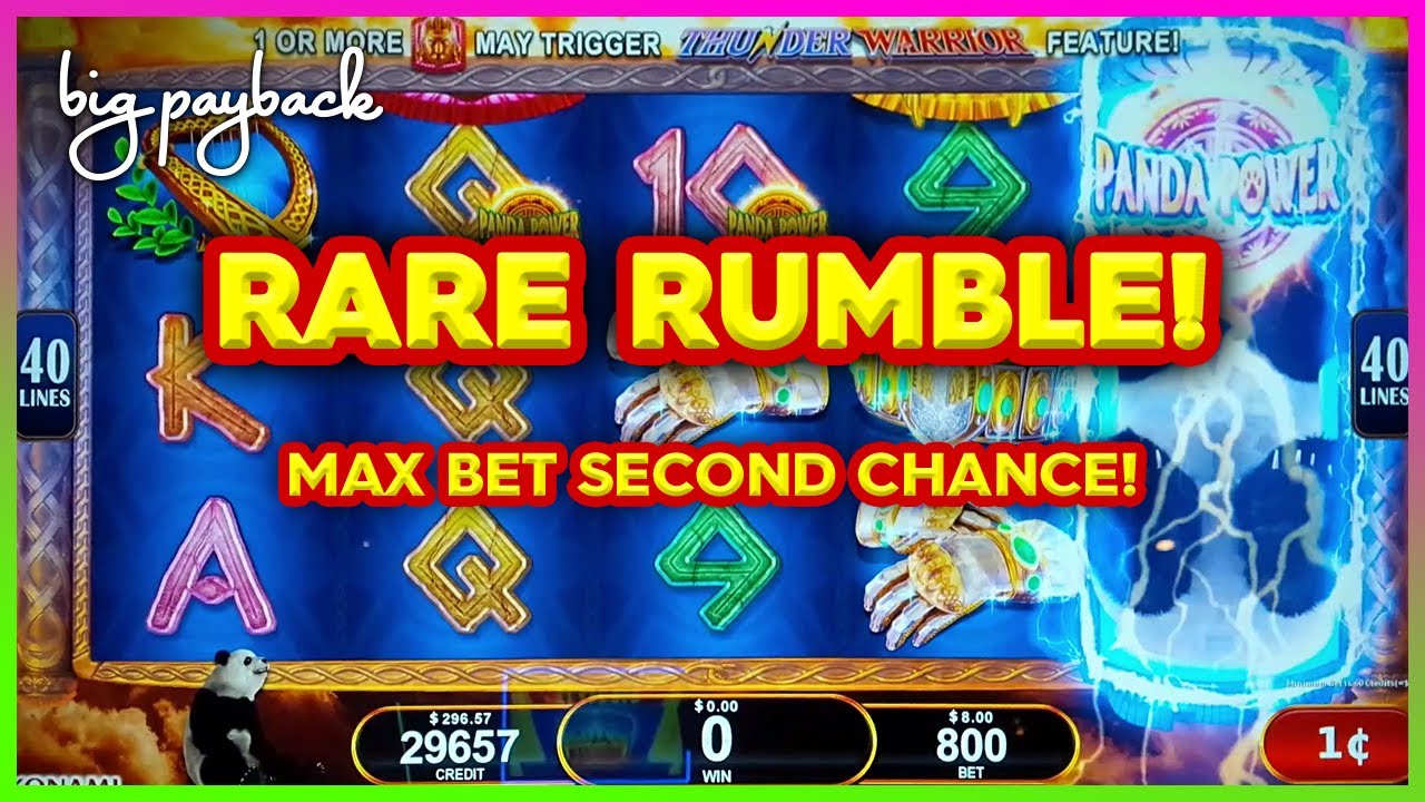 MAX BET Second Chance = INTENSE Slot Machine Experience! - YouTube