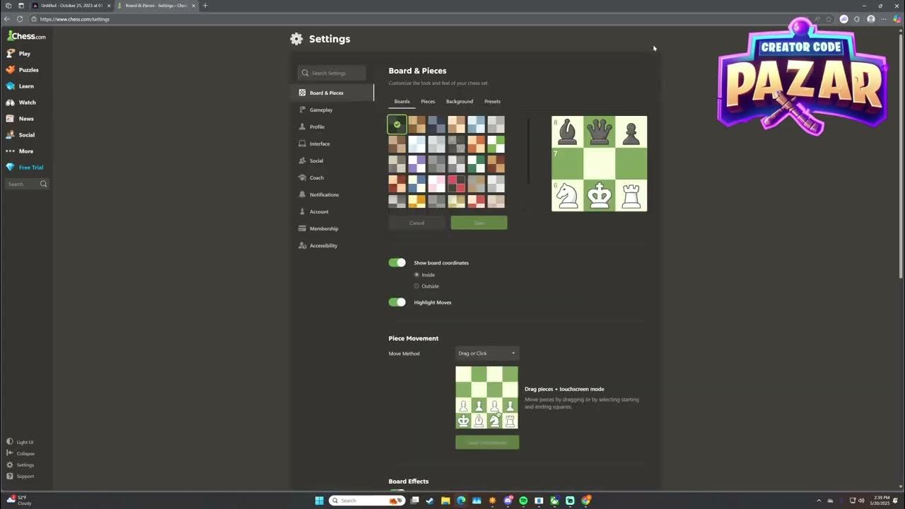 How to Change Your Username on Chess.com Quick Guide - YouTube