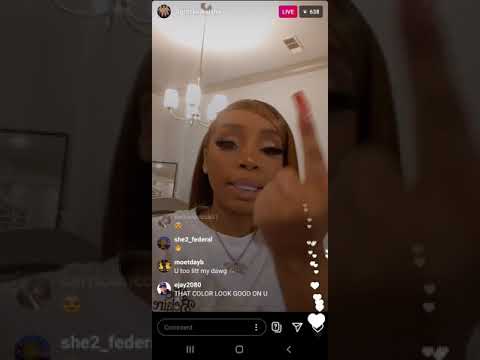 Lightskinkeisha (IG: @lightskinkeisha) on Live Stream on September 24th 2020
