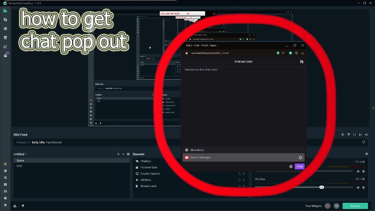 HOW TO POP OUT TWITCH CHAT 💜💜💜💜💜💜💜💜💜💜💜💜💜💜💜💜💜💜 - YouTube