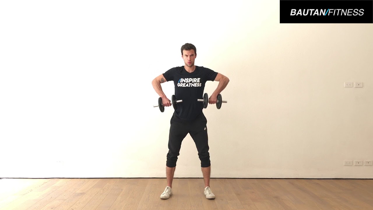 Dumbbell Upright Row / Remo Vertical con Mancuernas - YouTube