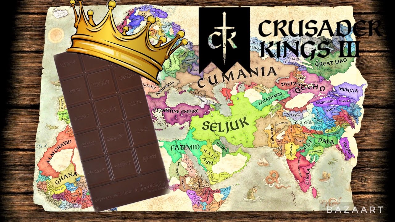 Start of the Chocolate Bar Empire!! Crusader Kings III - YouTube
