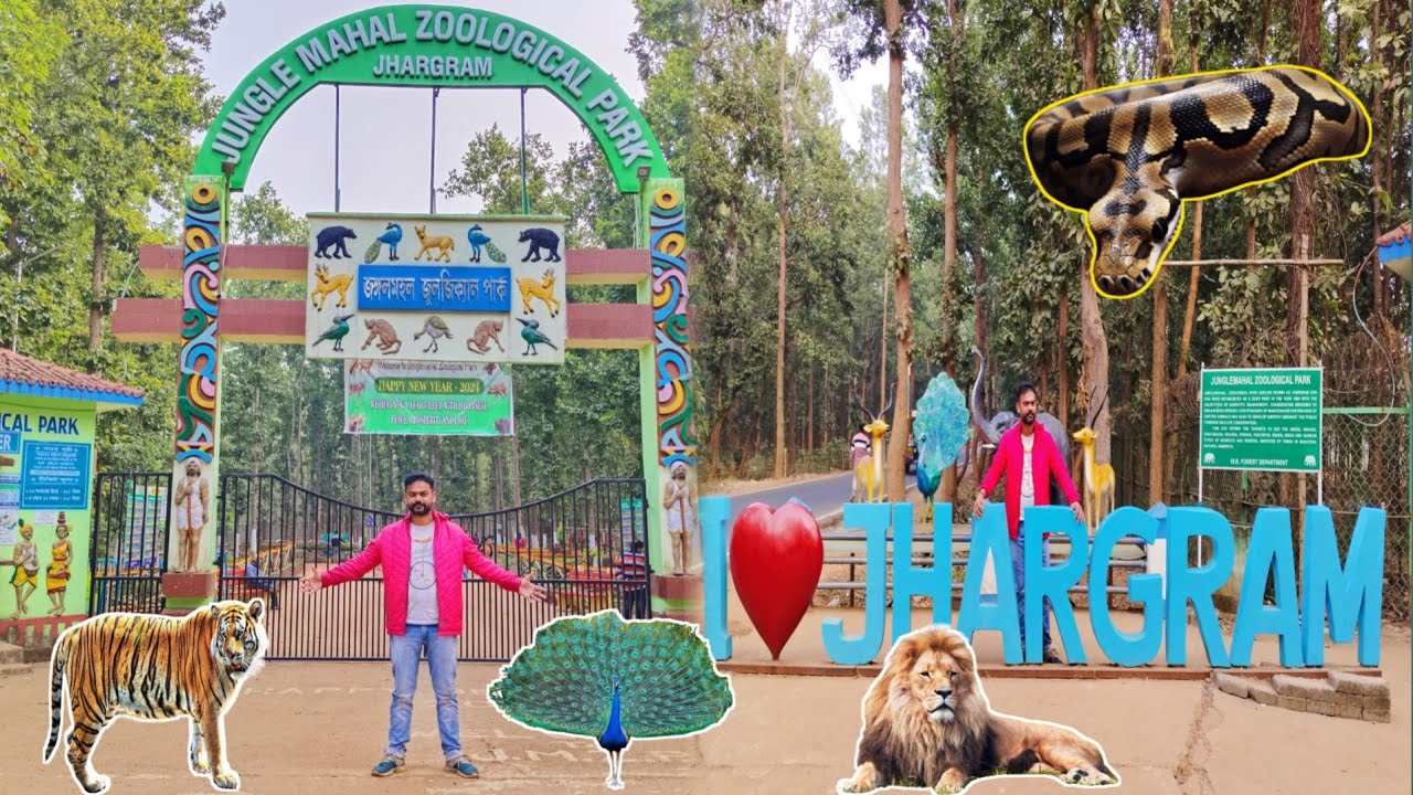 Jungle Mahal zoological Park 🏞️ || Jhargram Tour || #vlog #dailyvlog # ...