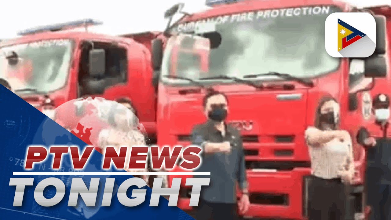 BFP acquires new emergency vehicles, fire trucks - YouTube