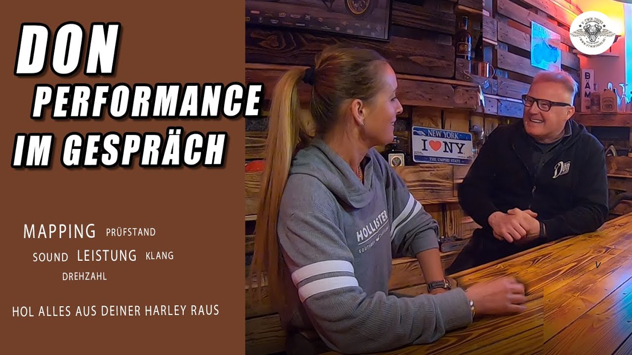 Don Performance: Wie Du mit einem Mapping die volle Leistung aus Deiner Harley rausholst ! - YouTube