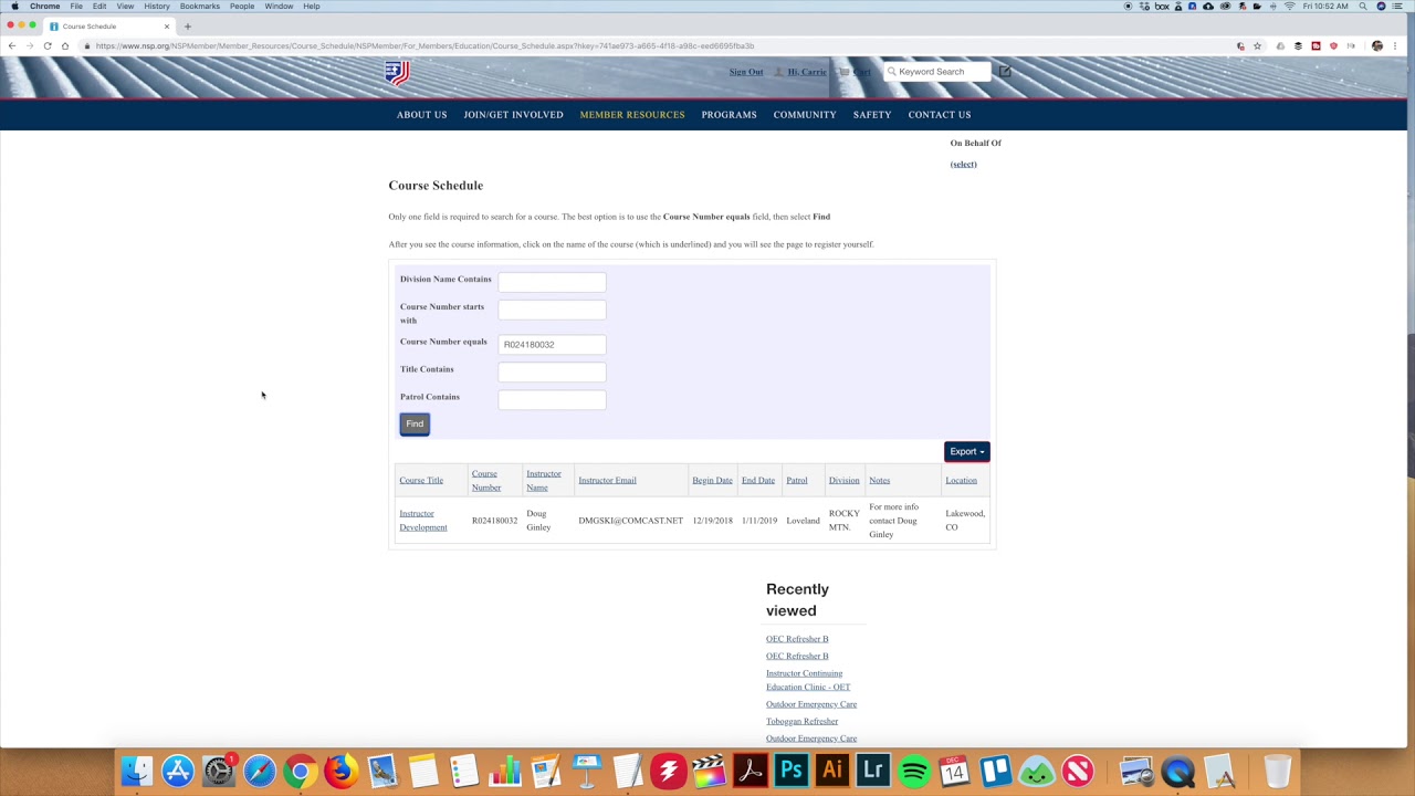 Enroll In a course - YouTube