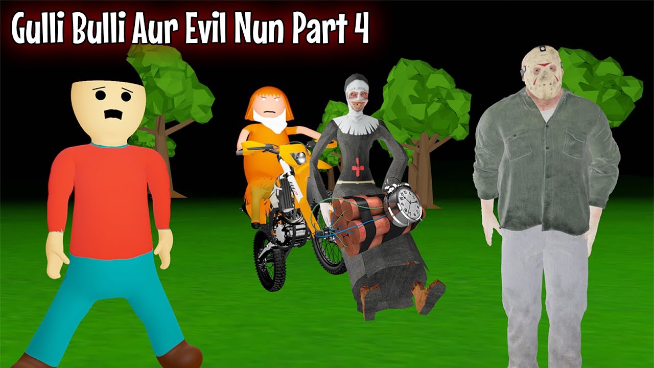 Gulli Bulli Aur Evil Nun Part 4 | Gulli Bulli | Gulli Bulli Horror ...