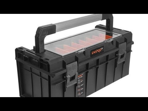 Ящик для інструменту Dnipro-M Power Box 22" - YouTube